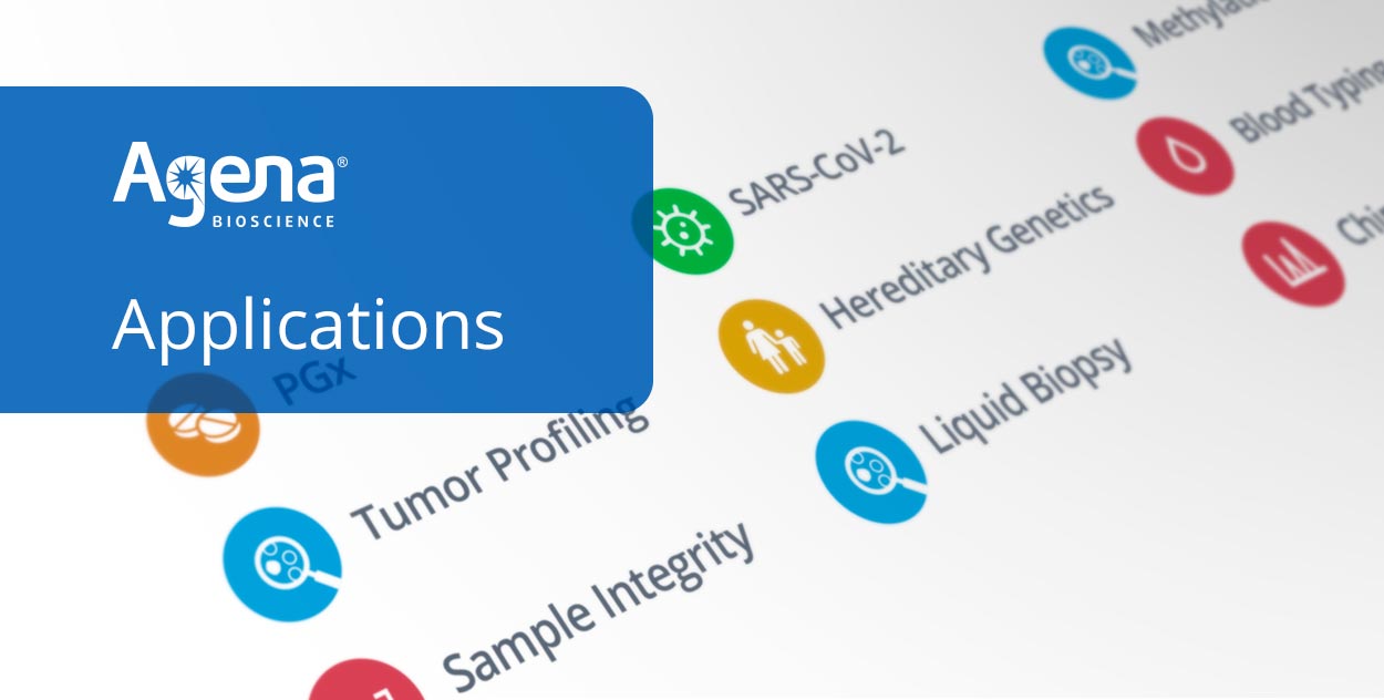 Versatile Solutions for a Variety of Genomic Applications - Agena Bioscience